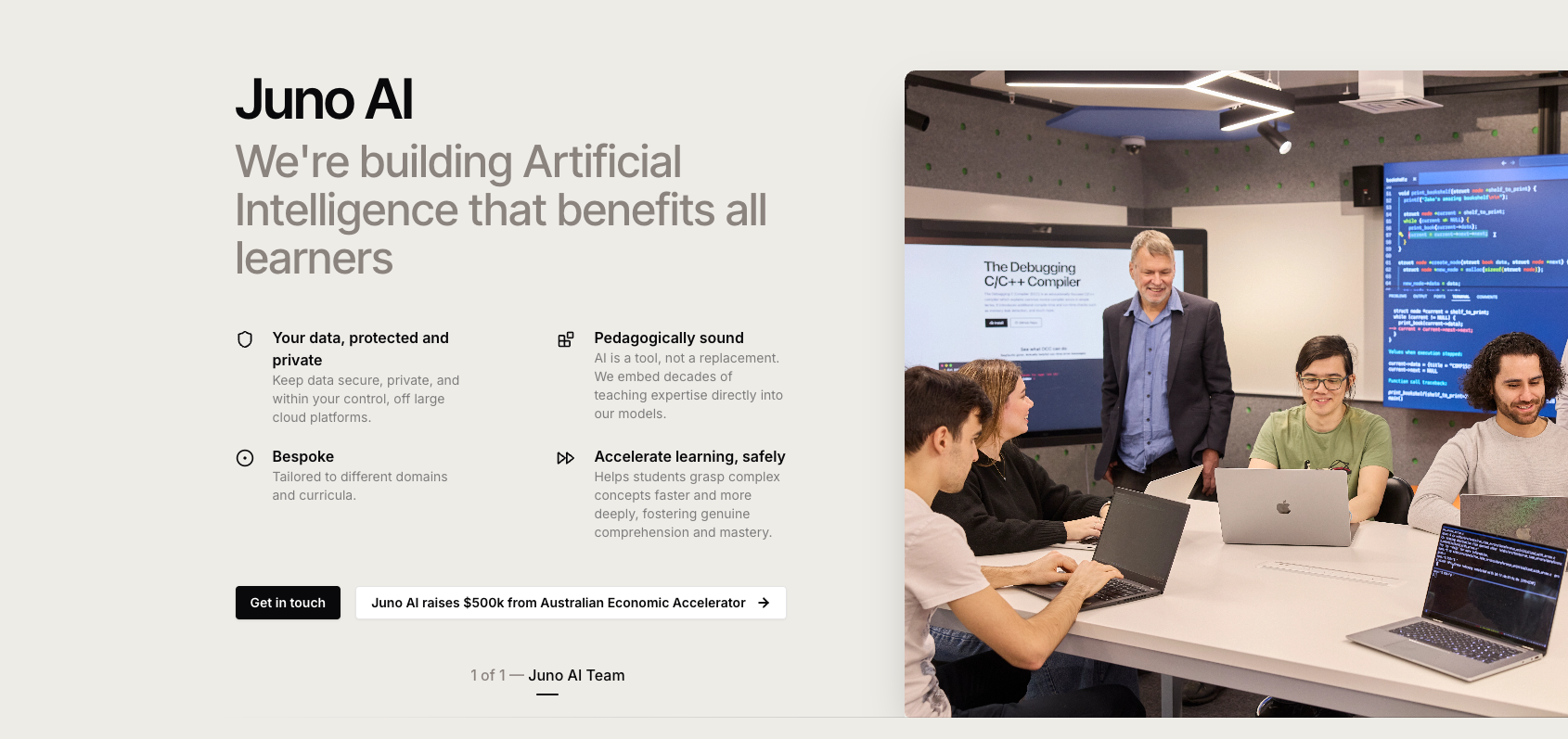 Juno AI — AI that benefits learners